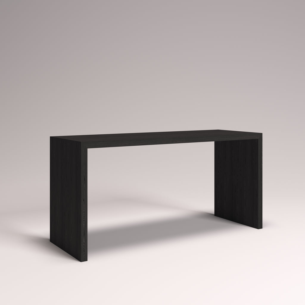 The Waterfall Office Desk | Solid Wood | YEG Woodcraft